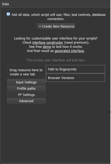 Use BAS current available browser engines in input settings | Bablosoft